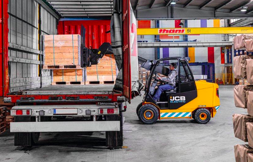 La exclusiva JCB Teletruk se hace eléctrica