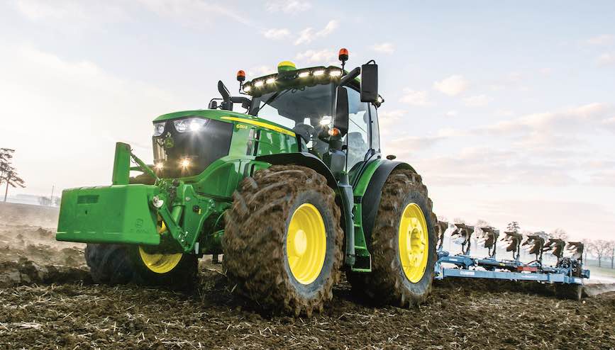 La telemática de JDLink™ viene ahora de fábrica en la serie 6R