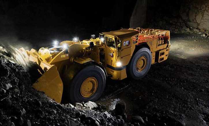 El nuevo diseño de transmisión eléctrica diésel de la Cat® R2900 XE LHD