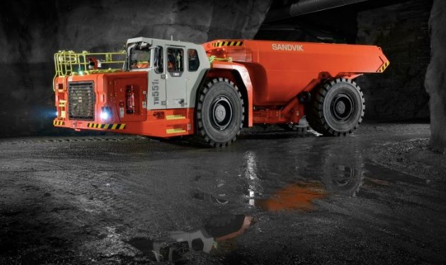 Sandvik presenta el Toro ™ TH551i con motor Stage V