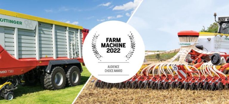 PÖTTINGER nominado para el Farm Machine Award