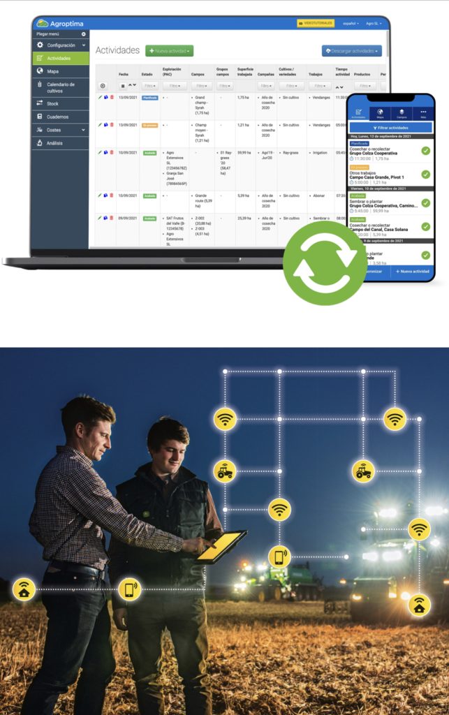 John Deere y Agroptima se alían para automatizar los datos agrícolas