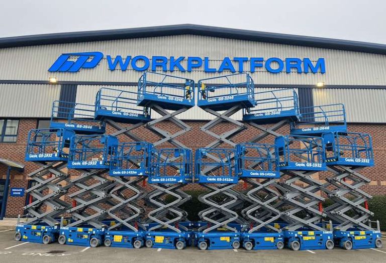 Workplatform recibe la entrega de su máquina Genie número 10.000