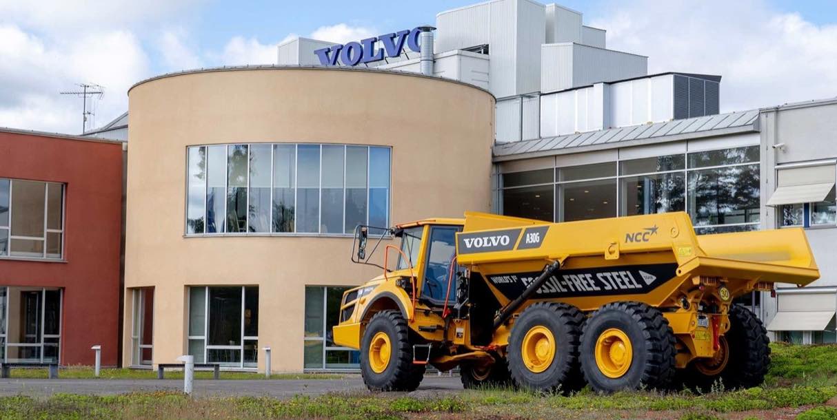 Volvo CE invierte en el futuro de sus instalaciones en Braås