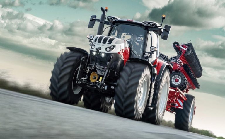 Vista previa del nuevo tractor Steyr Absolut CVT 2023