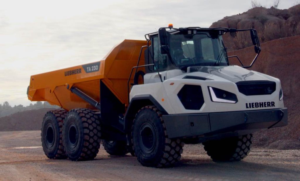 Áridos Monfort adquiere la primera unidad en España del dúmper ...