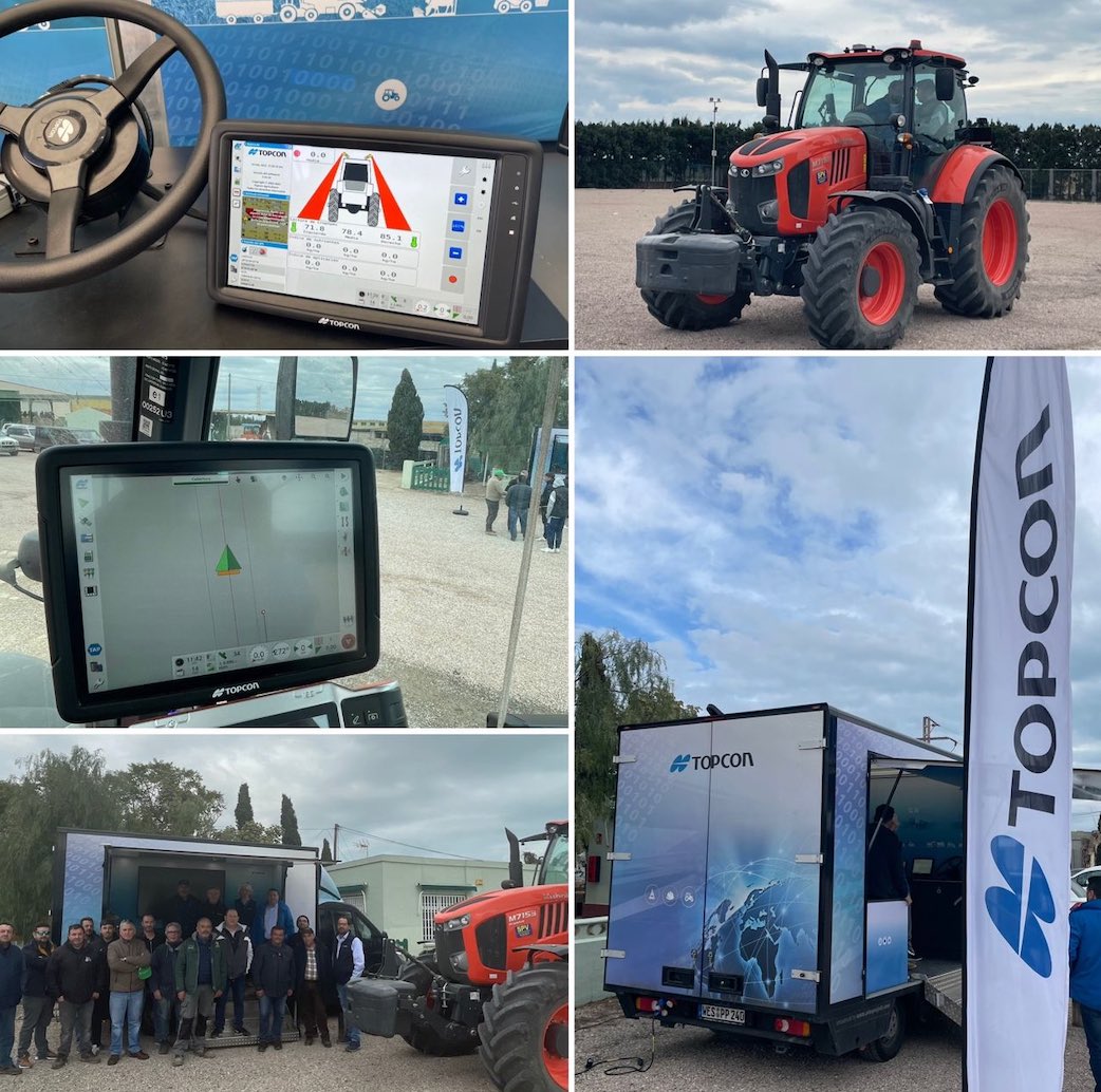 Demo Tour Topcon-Kubota con SUPROVAL SL