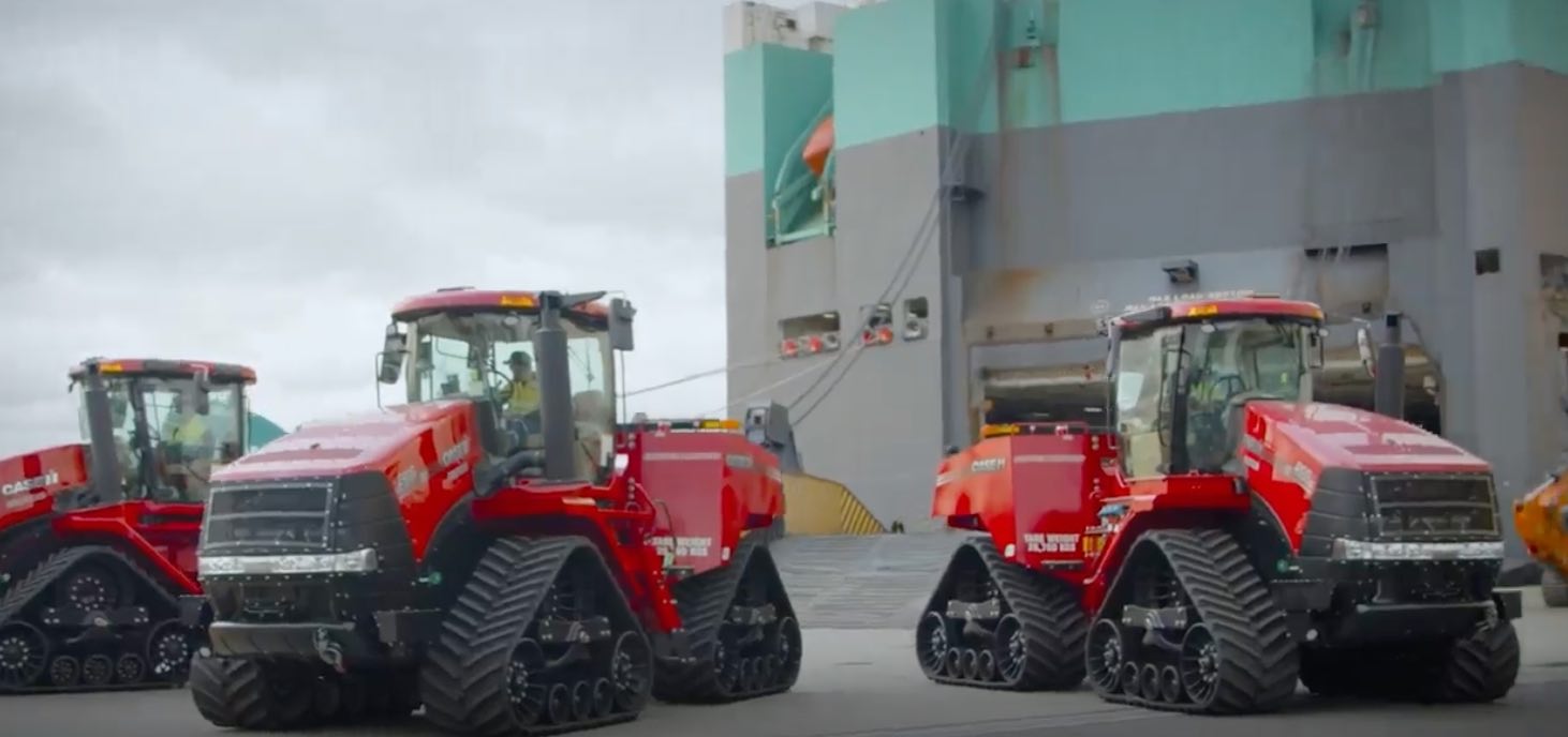 Case IH entrega tres tractores Quadtrac a la División Antártica Australiana