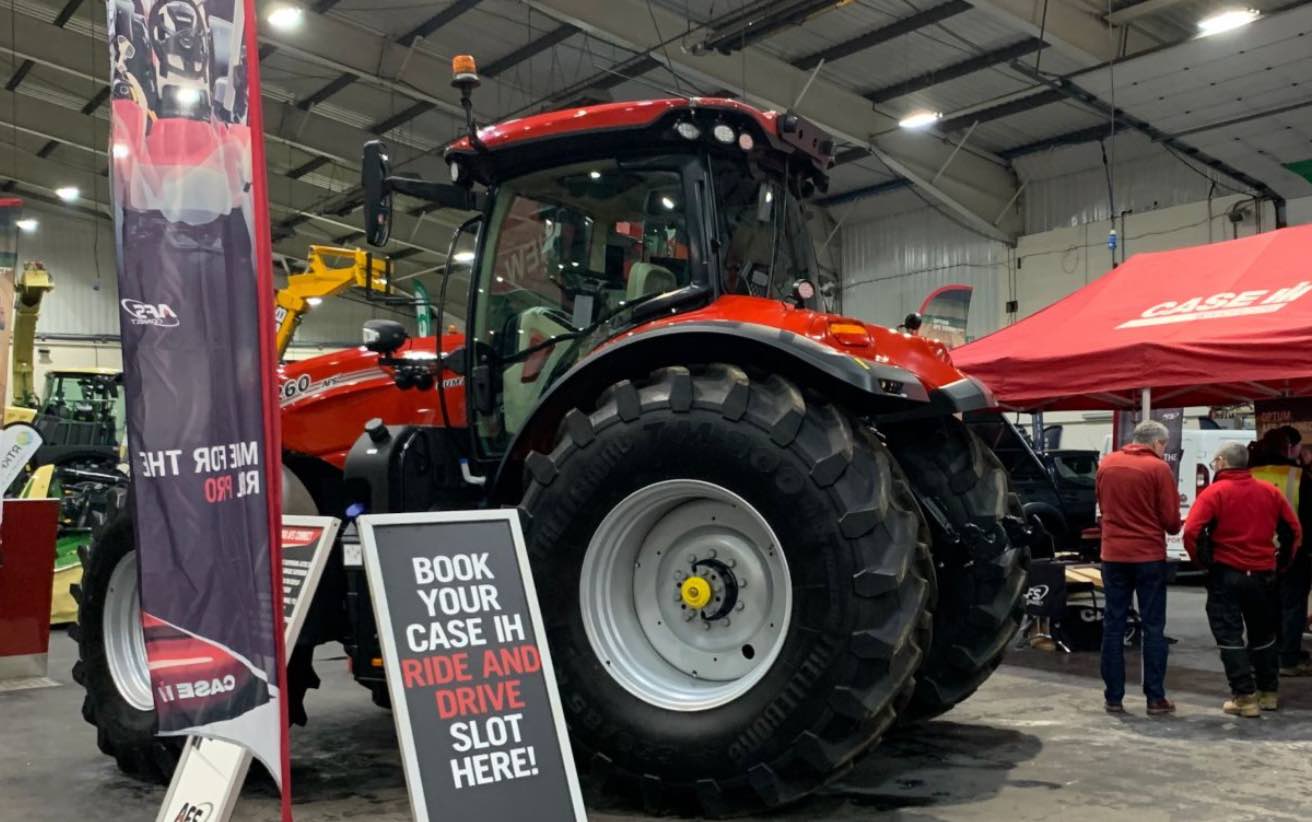 Case Ih en el West Country Farming & Machinery Show en Exeter