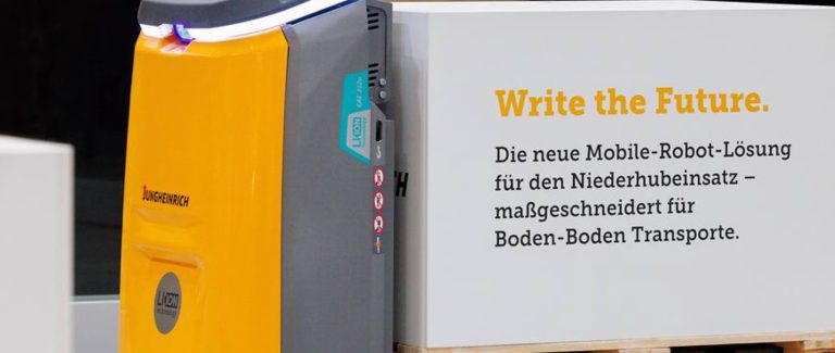 Jungheinrich presenta un nuevo AMR en la LogiMAT