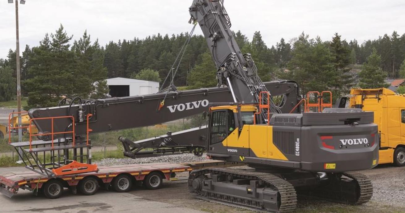 Volvo CE introduce un innovador modo de elevación