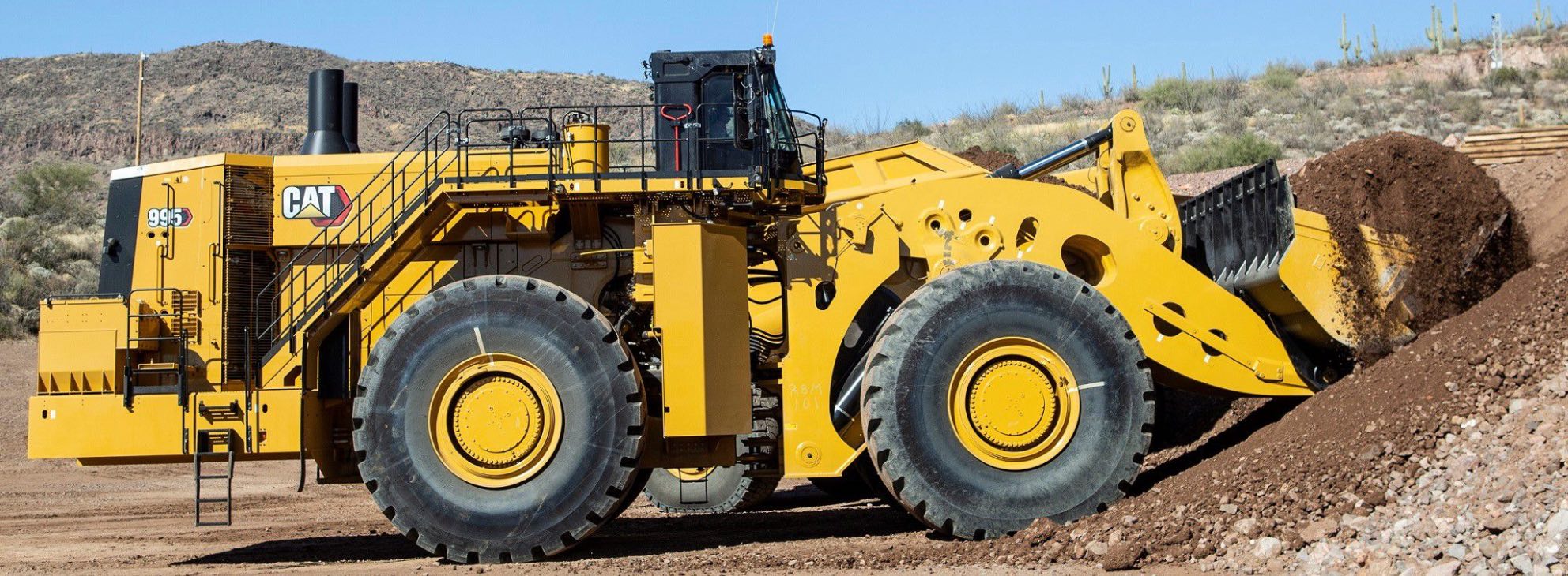 Nuevo cargador de ruedas Cat® 995