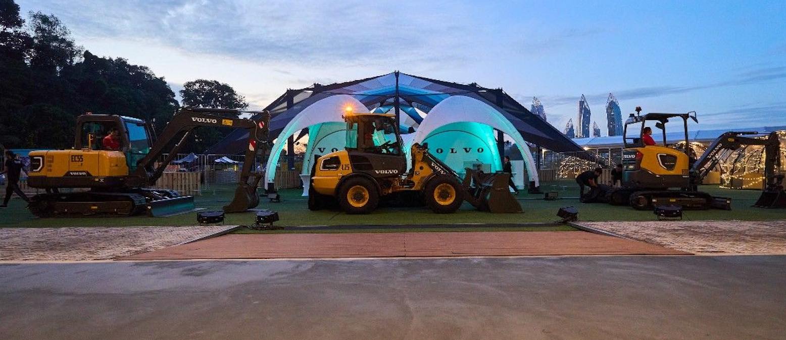Volvo CE lanza las primeras máquinas eléctricas del Sudeste asiático
