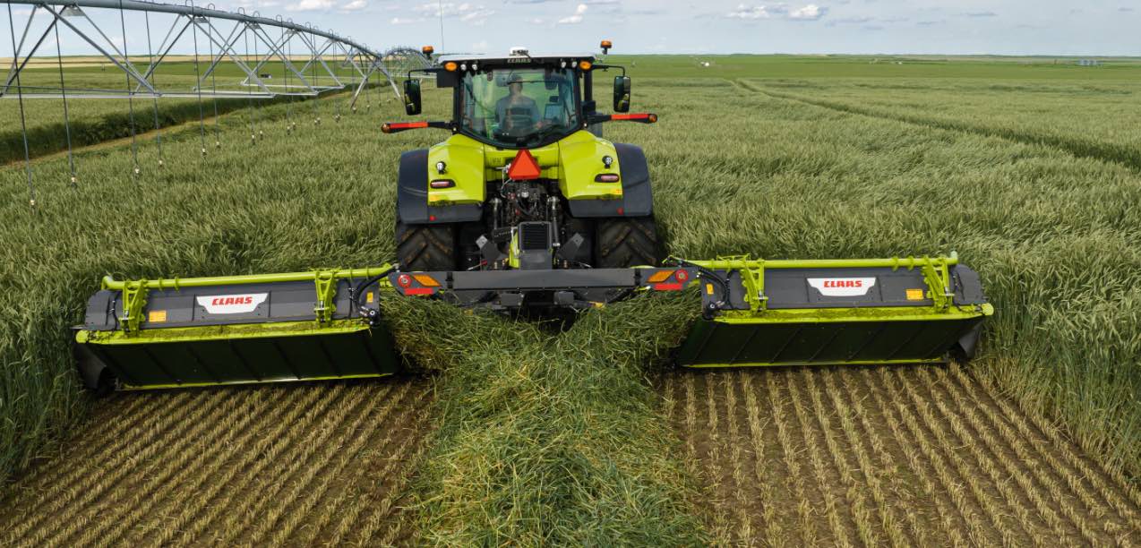 noticias maquinaria CLAAS presenta las segadoras para grandes ...