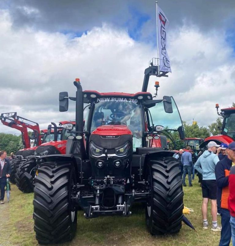 El tractor Puma 260 CVXDrive de Case IH, por primera vez en Irlanda