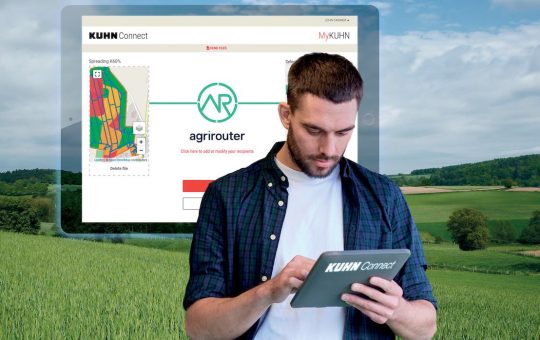 KUHN CCI Connect Lite de serie con los terminales CCI 800 y CCI 1200
