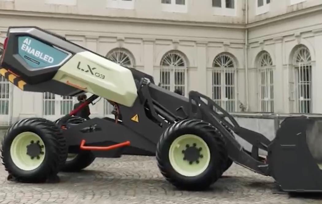 Volvo CE presenta el modelo conceptual de cargadora de ruedas LX03 Zeux