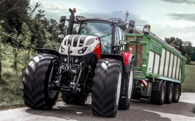 El nuevo tractor 6340 TERRUS CVT de STEYR