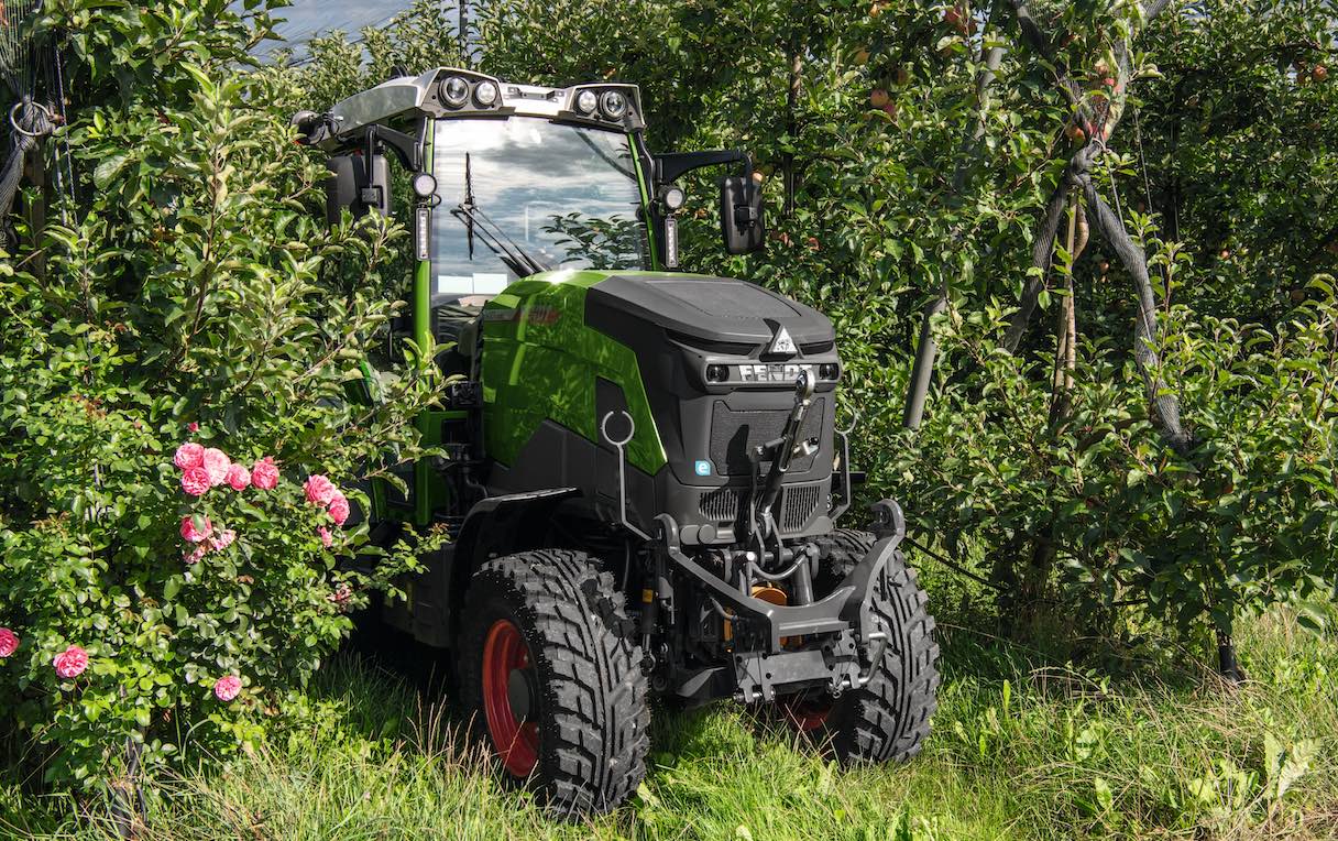 Nuevo tractor Fendt e100 V Vario totalmente eléctrico