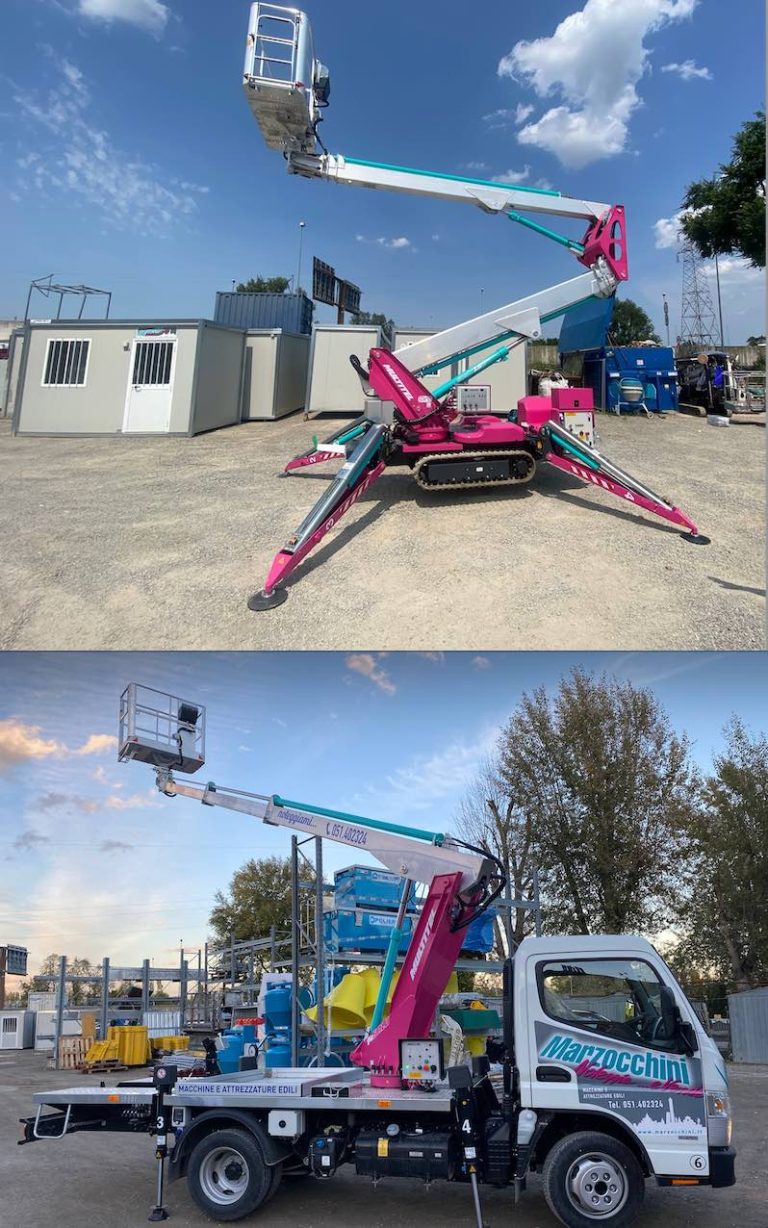 Dos nuevas plataformas Multitel Pagliero en la flota de Marzocchini