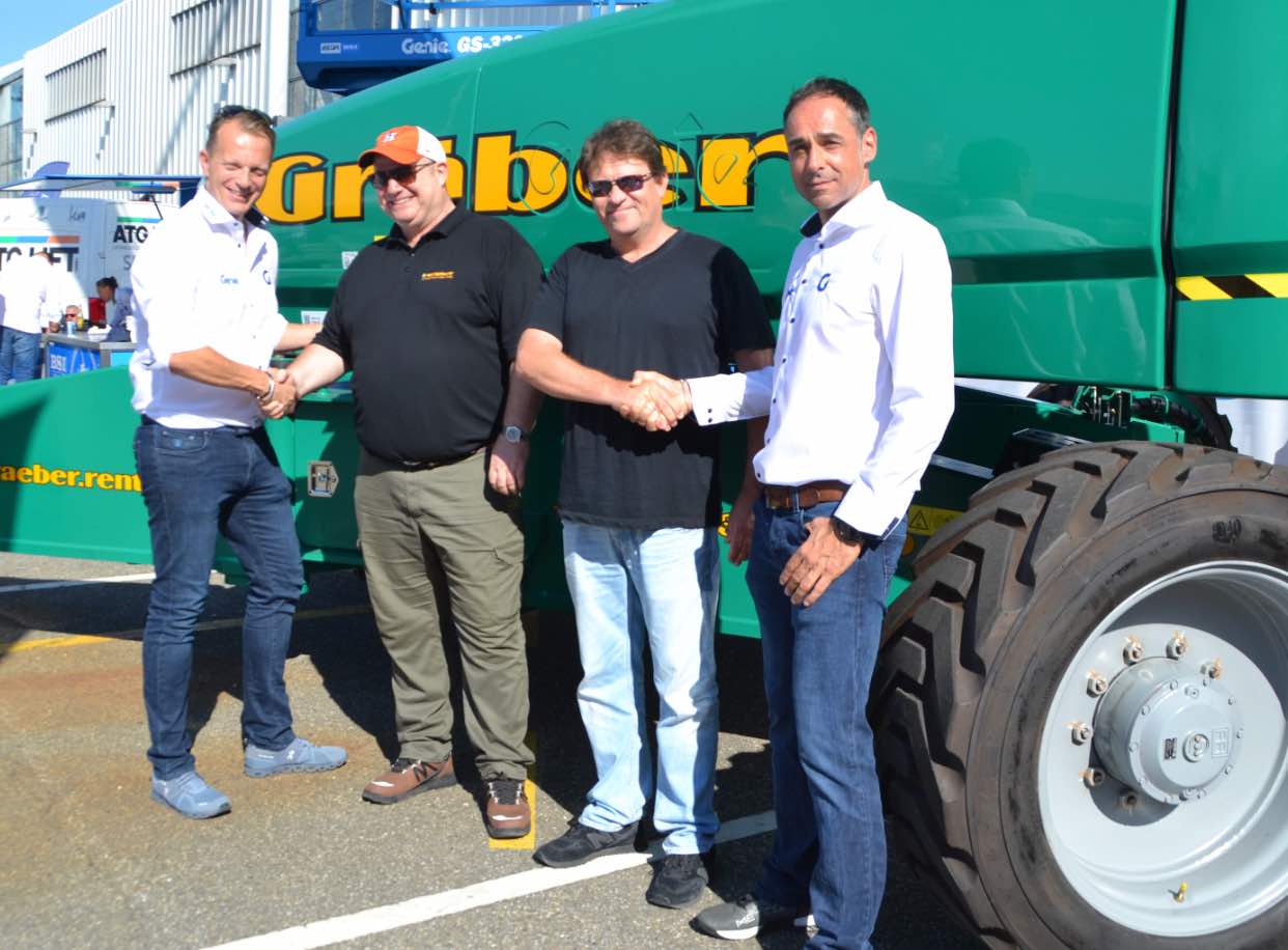 Graeber Rentals recibe su quinta plataforma telescópica Genie® SX™-180