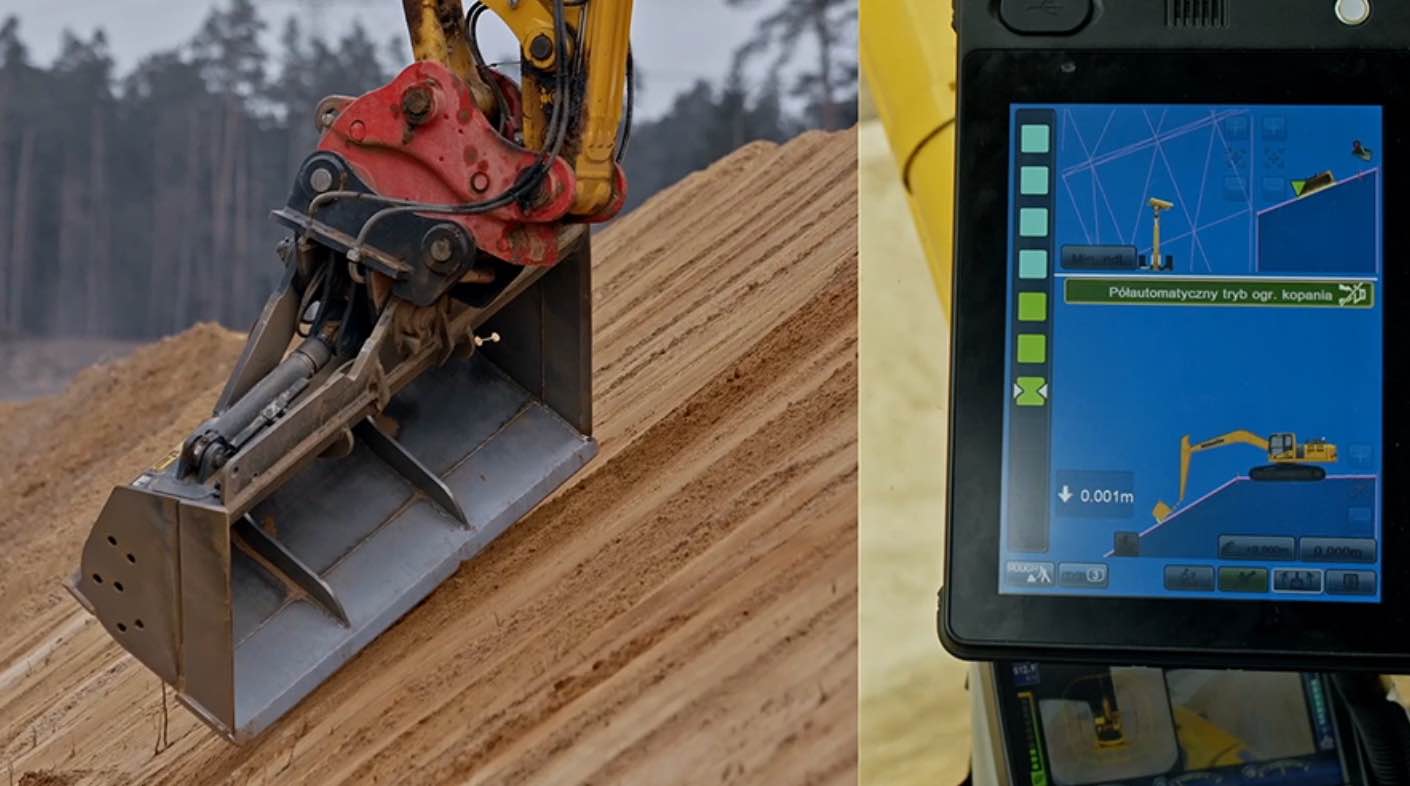 Komatsu, 10 años de control inteligente de máquinas