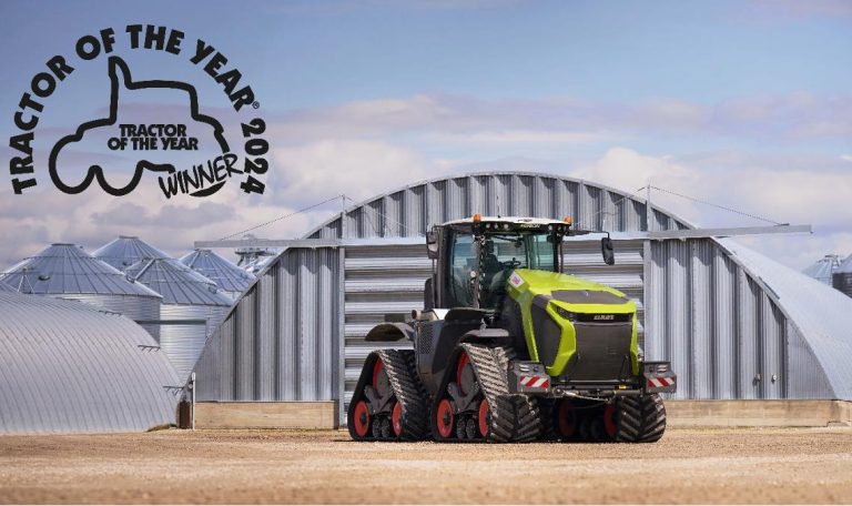 CLAAS XERION 12.650 TERRA TRAC es el Tractor del Año 2024
