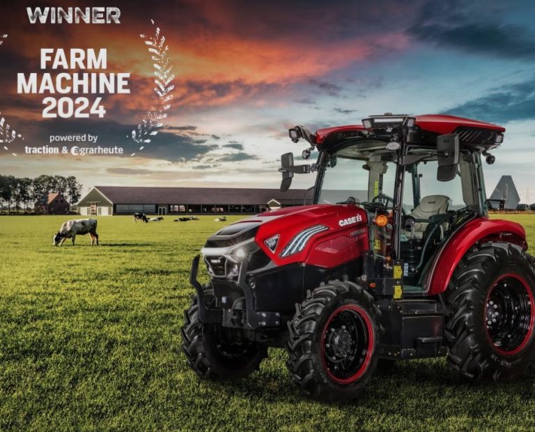 El tractor Farmall 75C Electric de Case IH en los Farm Machine 2024