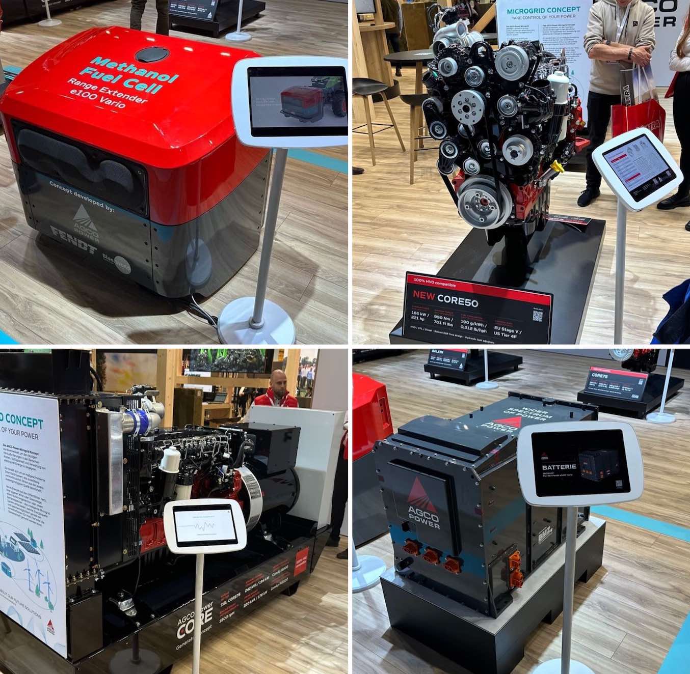 AGCO Power revela una línea histórica de nuevas tecnologías