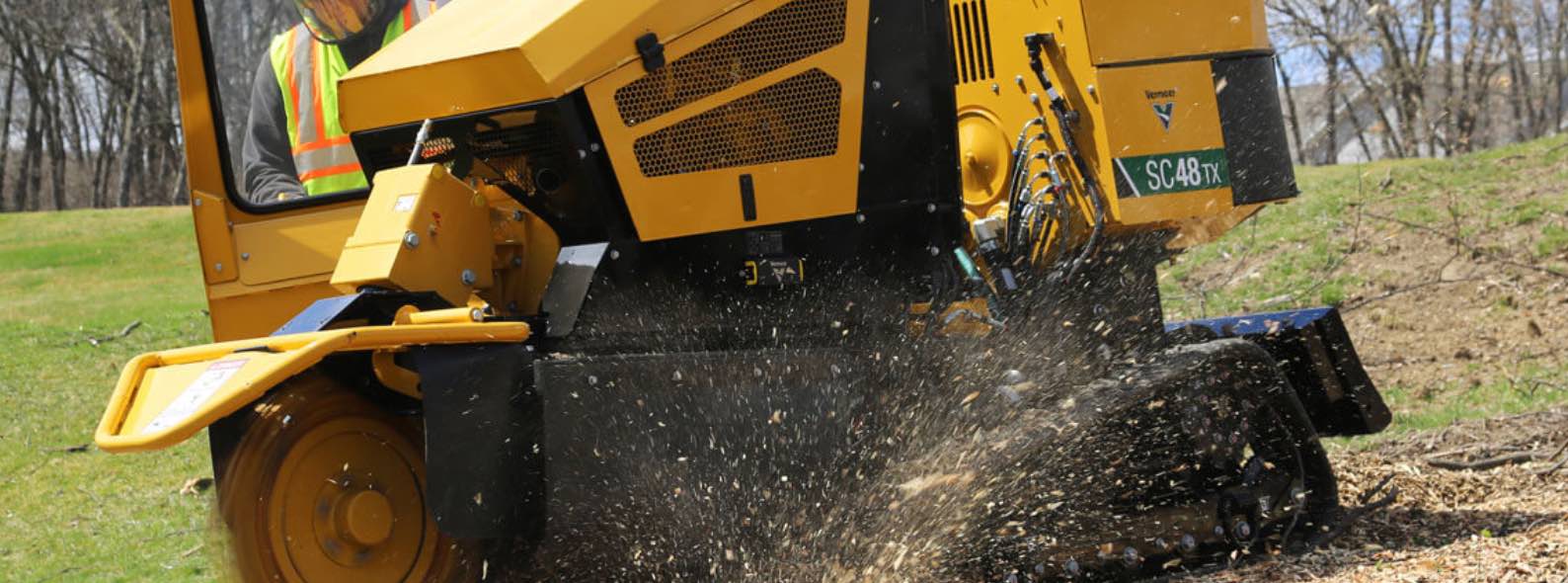 La nueva destoconadora SC48TX de Vermeer aborda trabajos difíciles