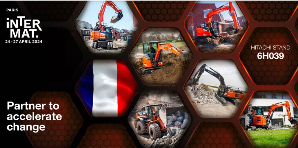 Hitachi presenta el top 10 en Intermat