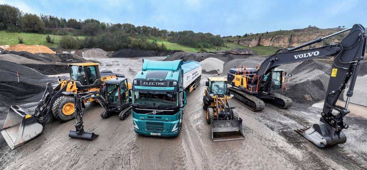 Volvo presenta sus soluciones para la descarbonización en Intermat 2024
