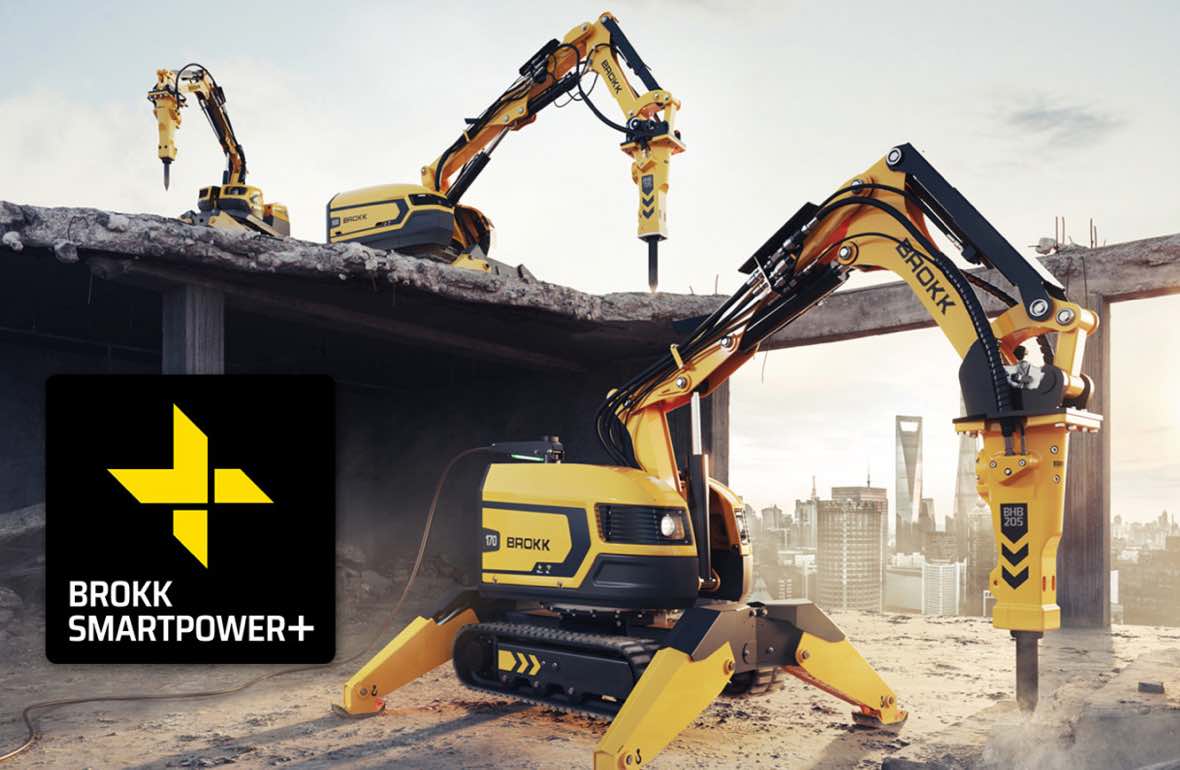 Brokk lanza el Brokk SmartPower+