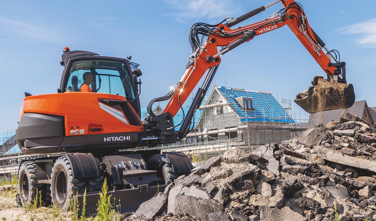 Hitachi expondrá la ZX95W-7 en Intermat