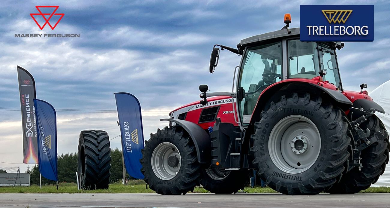 Los neumáticos Trelleborg en el MF eXperience Tour