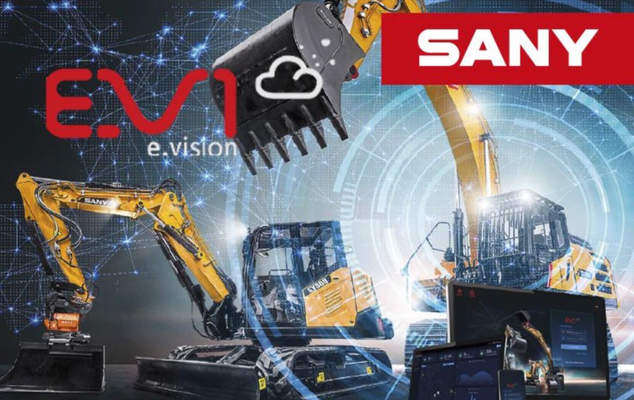 SANY ha lanzado EVI (eVISION) exclusivamente para el mercado europeo