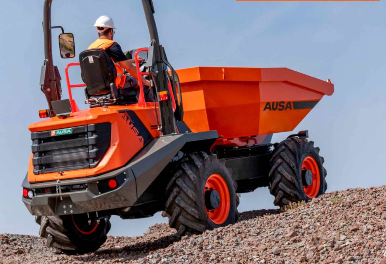 Maquinza presenta sus nuevos dumpers de AUSA