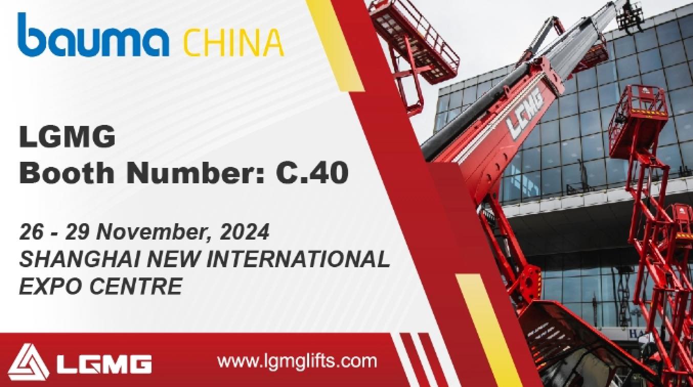 LGMG presenta MEWPs Manipuladores Bauma China