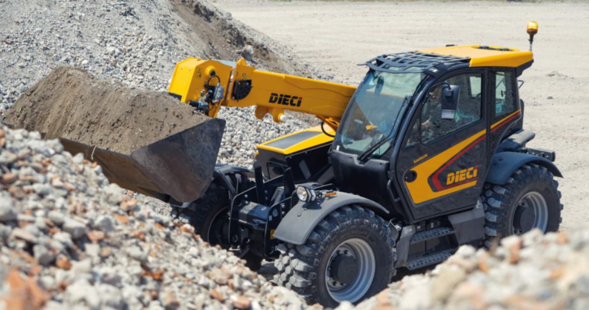 DIECI presenta telescópicos minería HILLHEAD 2024