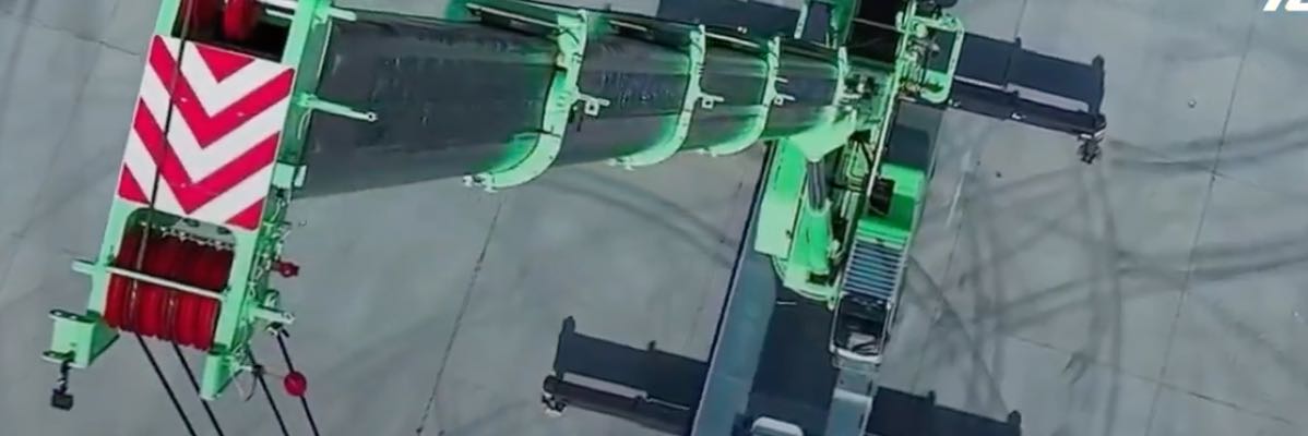 Transmat Chile incorpora grúa híbrida XCT100G5-1HEV de XCMG
