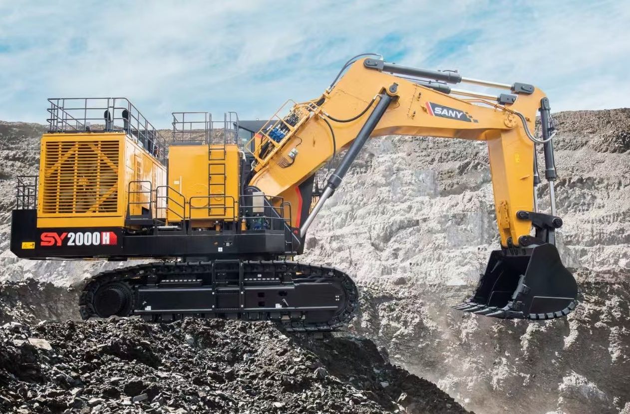 La excavadora SANY SY2000H para minería moderna