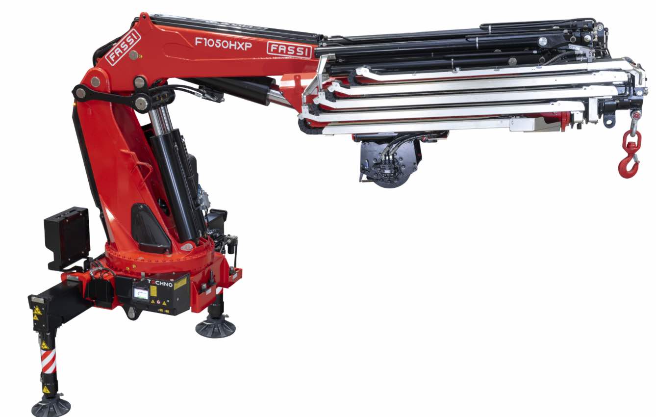 Fassi presenta la nueva grúa F1050R.2-HXP TECHNO