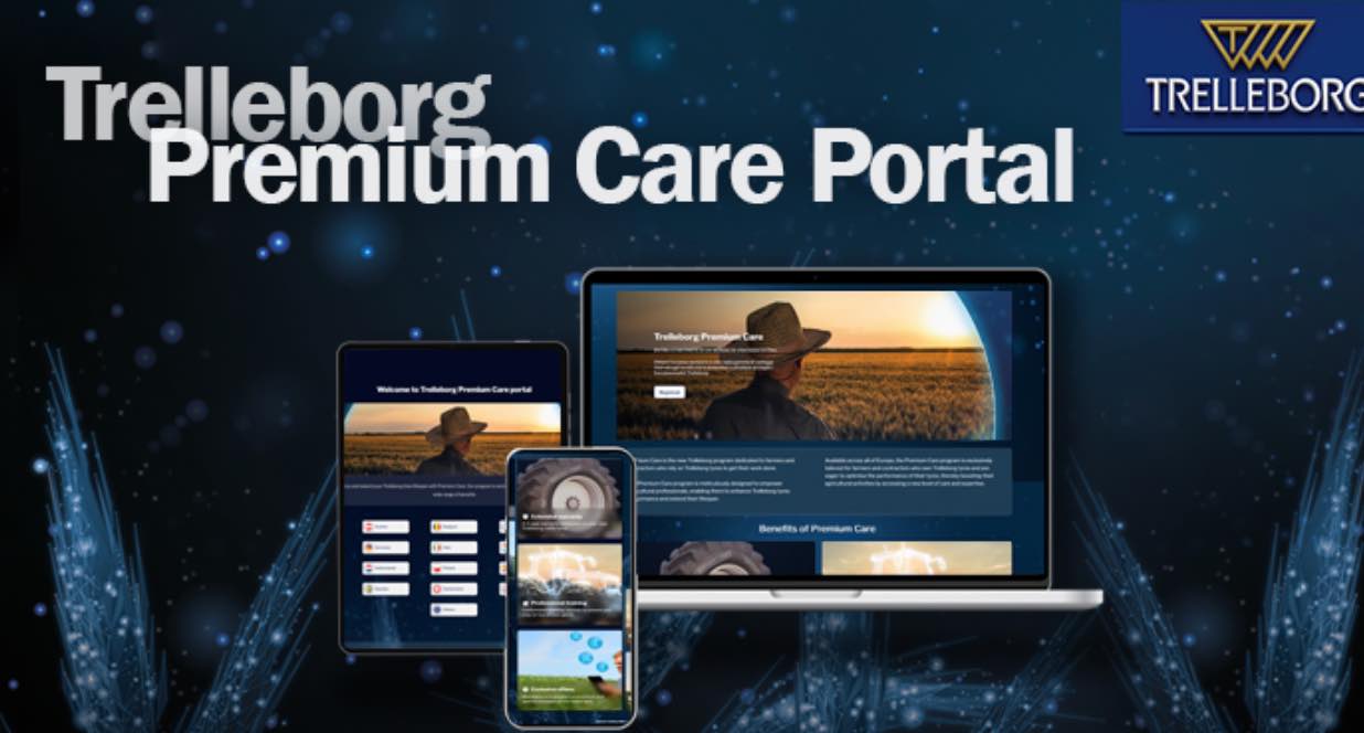 Trelleborg Tires lanza el portal Premium Care