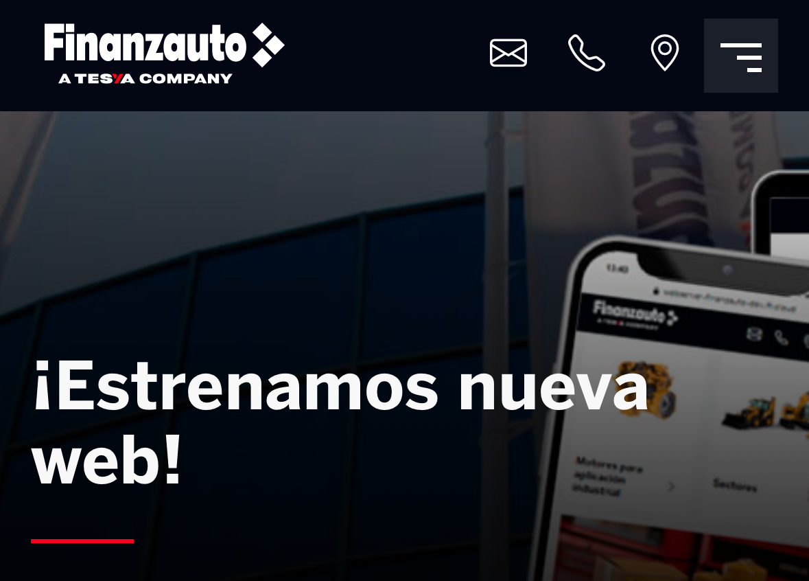 Finanzauto estrena una nueva web