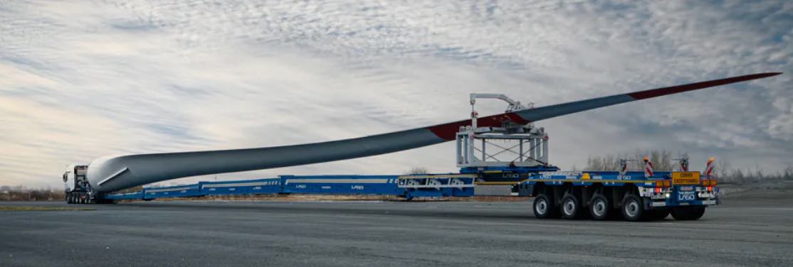 Nooteboom Lanza El Super Wing Carrier XL