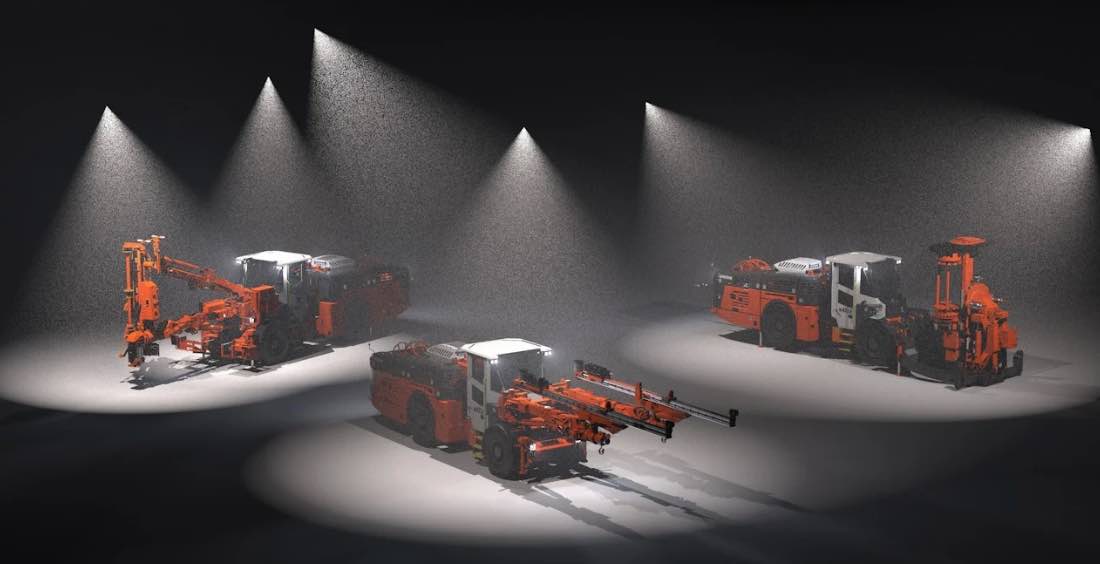 cargador subterráneo Sandvik LH518B