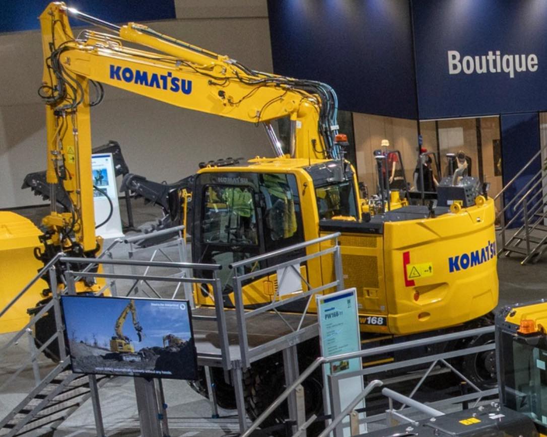 Komatsu Europe Smart Construction 3D Machine Guidance