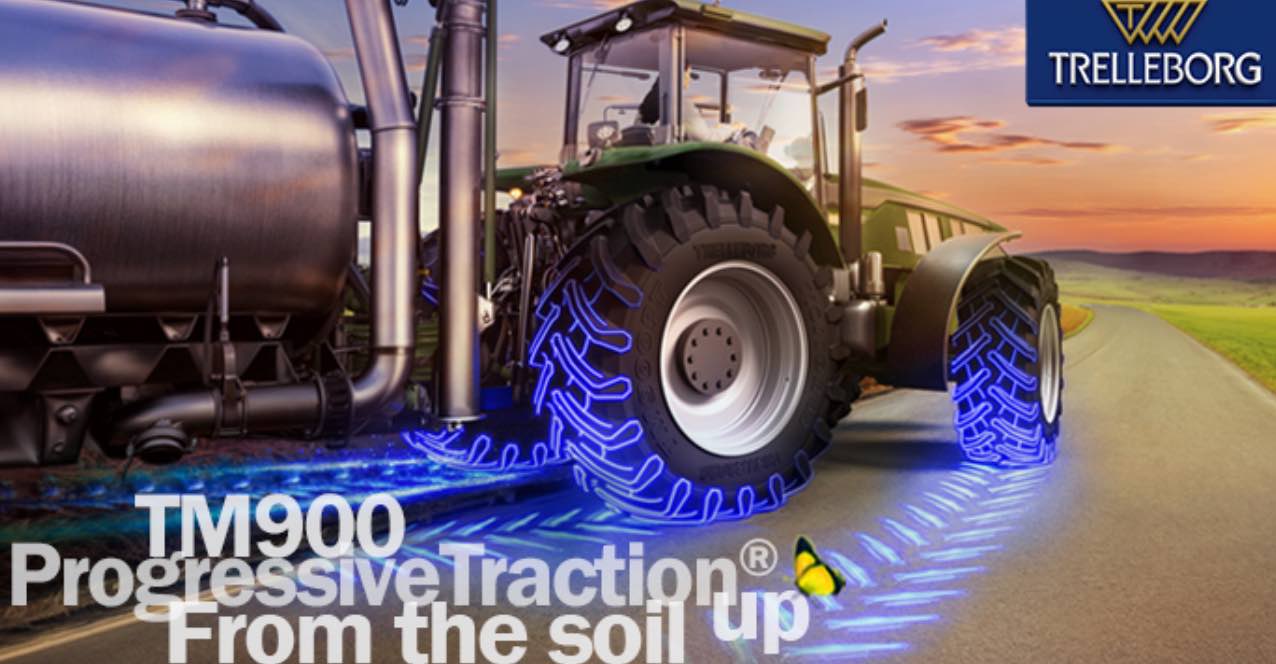 Trelleborg Tires lanza la nueva gama TM900 ProgressiveTraction®