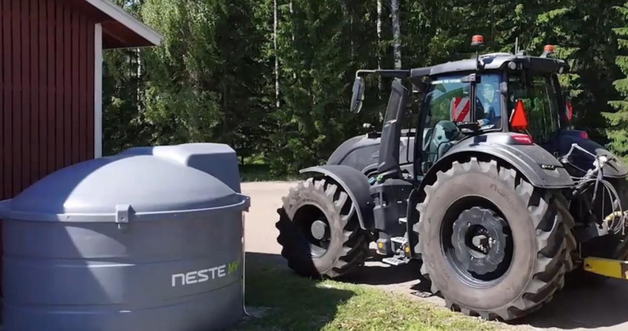 ventajas utilizar Neste MY Renewable Diesel en tractores Valtra