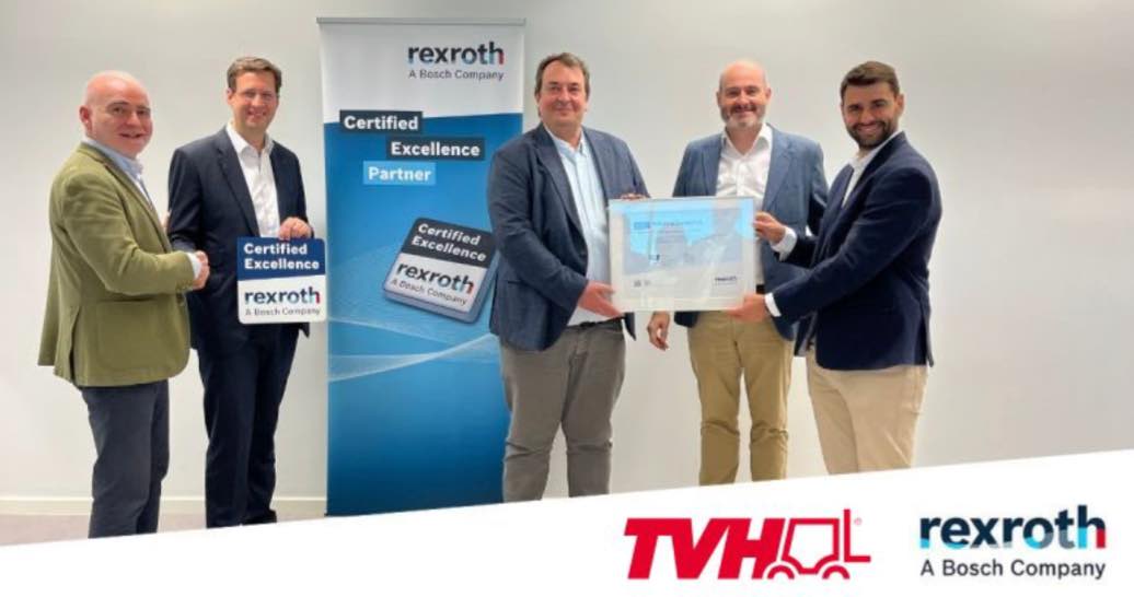 TVH Ibérica nuevo distribuidor certificado por Bosch Rexroth